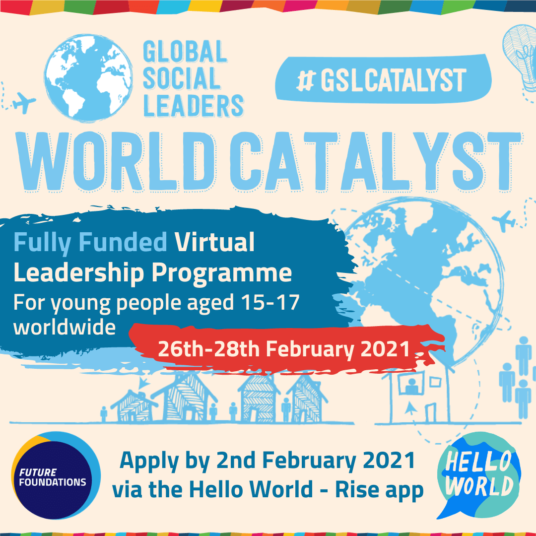 GSL World Catalyst @ Home 2021 - Global Social Leaders